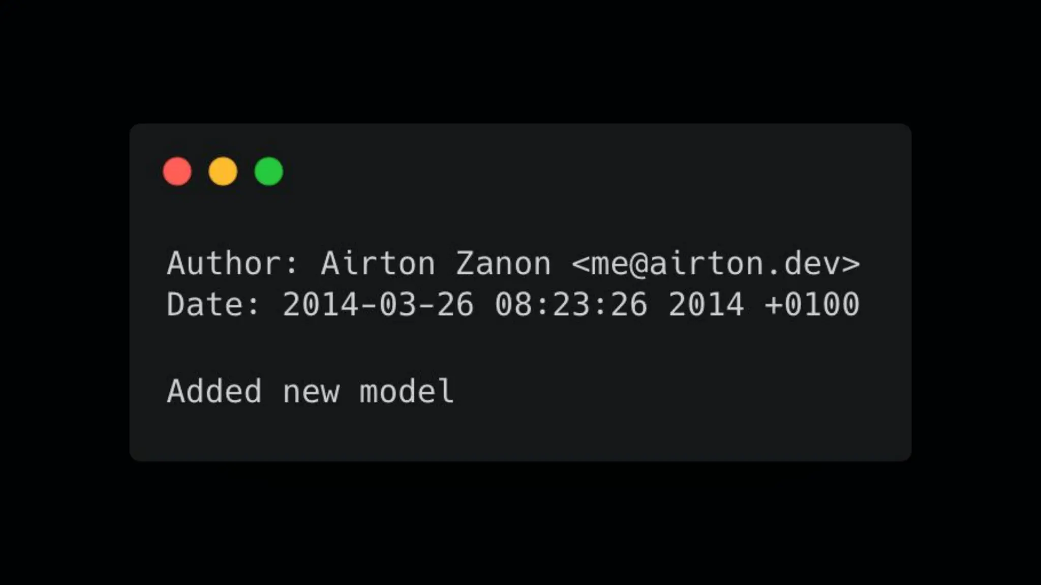 DECODING LEGACY: A JOURNEY THROUGH COMMIT MESSAGES | PPT