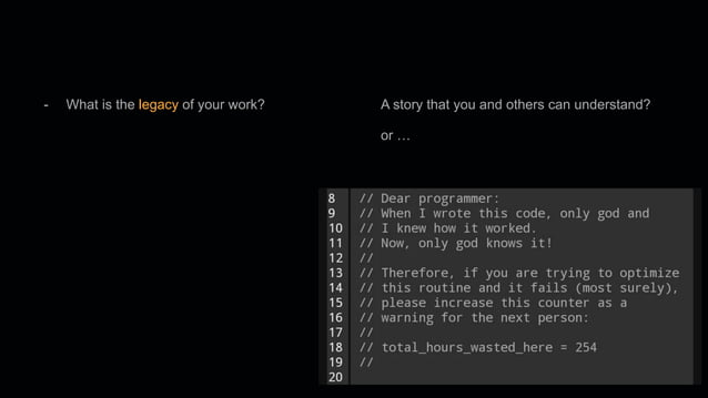 DECODING LEGACY: A JOURNEY THROUGH COMMIT MESSAGES | PPT