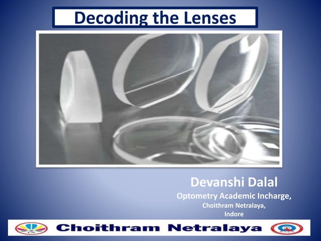 Decoding the lenses | PPTX