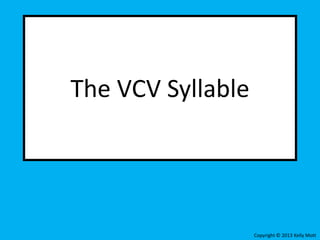Decoding Unit 1 lesson 4 vcv and vccv | PPTX