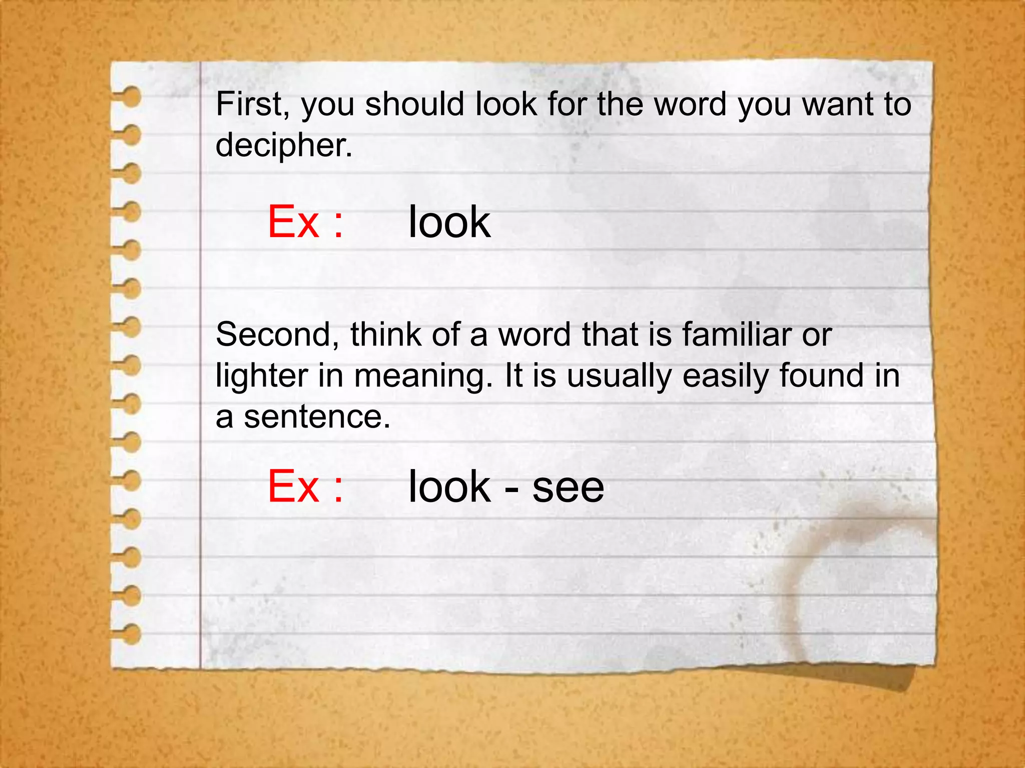 Decoding meaning using synonyms and antonyms | PPT