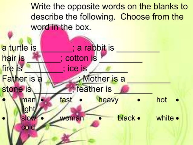Decoding meaning using synonyms and antonyms | PPT