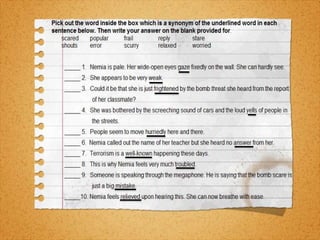 Decoding meaning using synonyms and antonyms | PPT