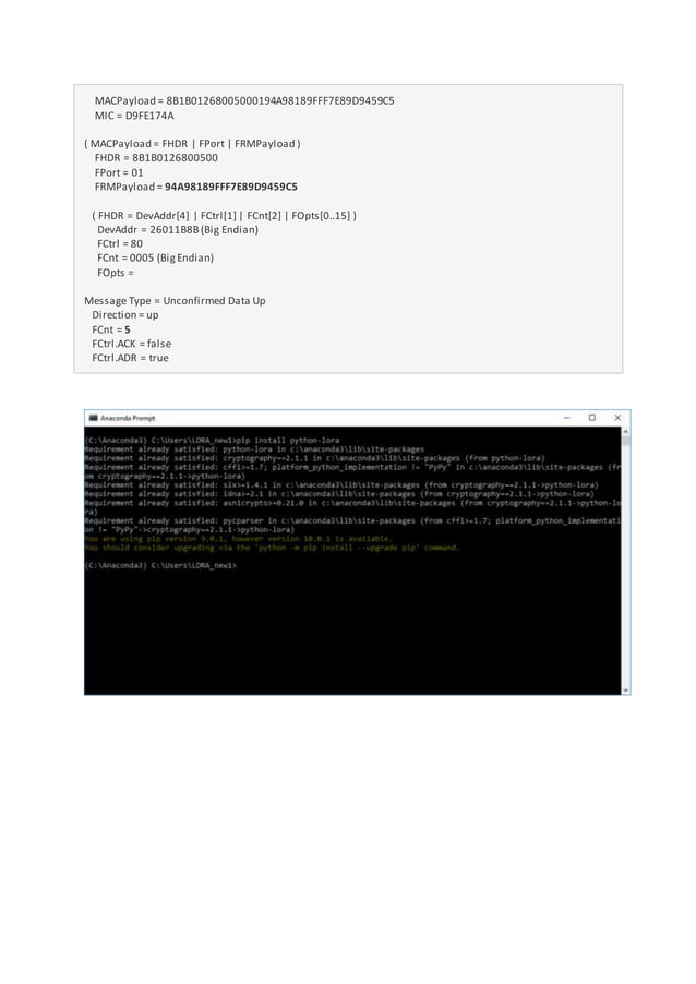 Decoding LoRaWAN Packet | DOCX | Computer Networking | Computing