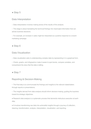 Data-Driven Decisions: Unraveling Business Insights Through Research ...