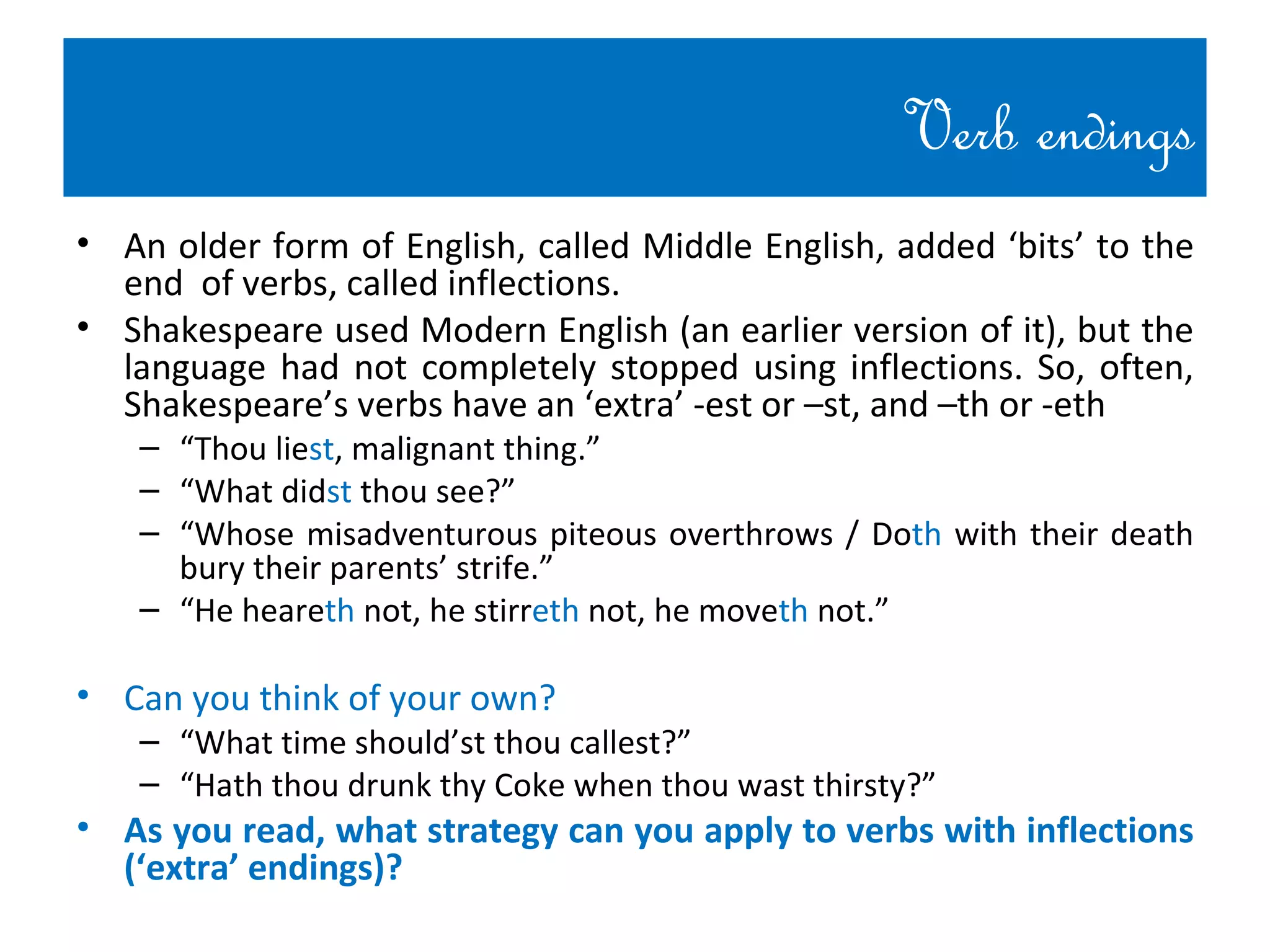 Decoding shakespeare | PPT