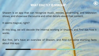 Decoding Shazam: How does music recognition work with Shazam app ...