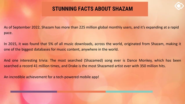 Decoding Shazam: How does music recognition work with Shazam app? | PPTX | Digital Audio ...