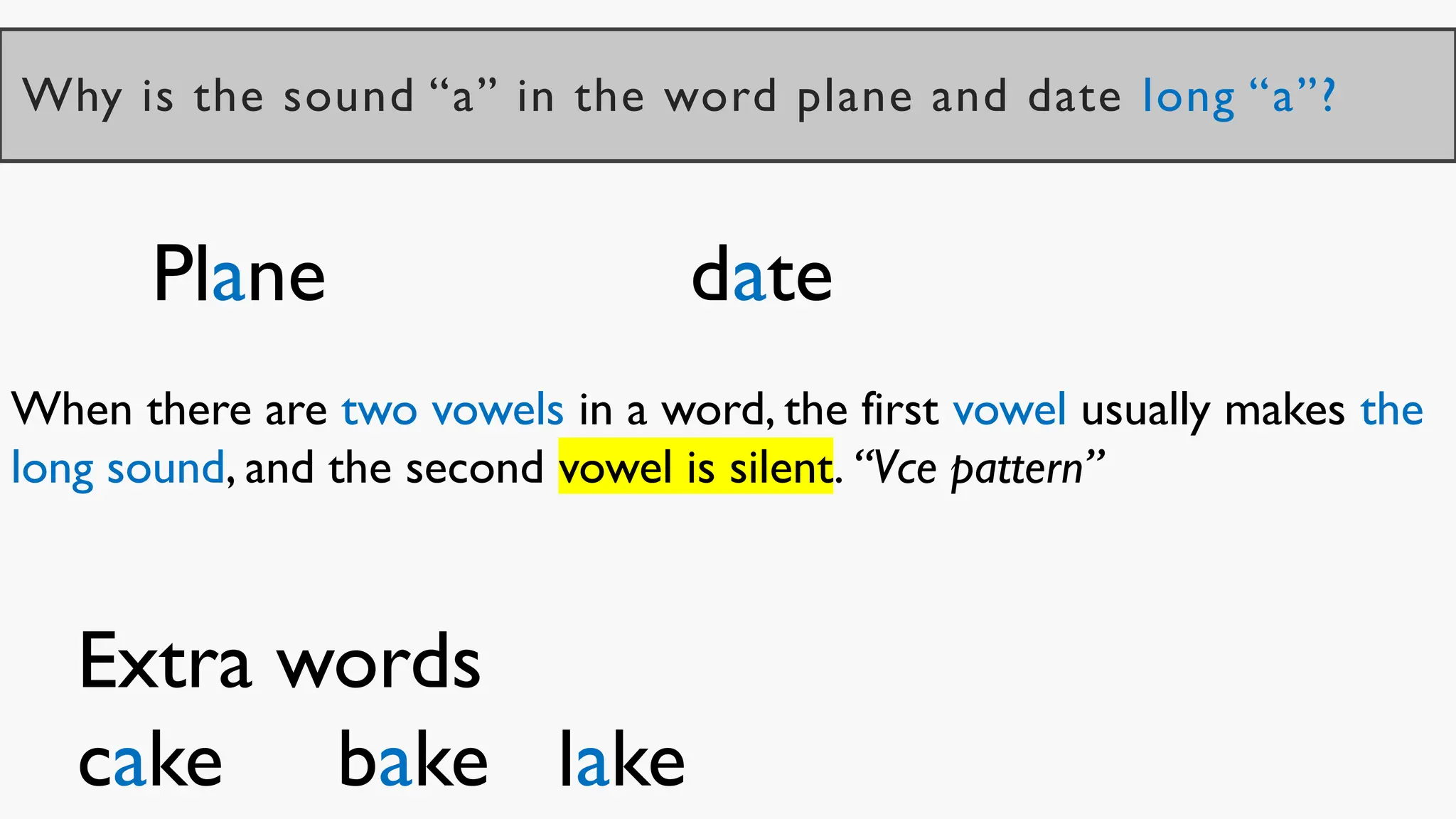 Decoding Short and long a.pptx short and long a | PPT