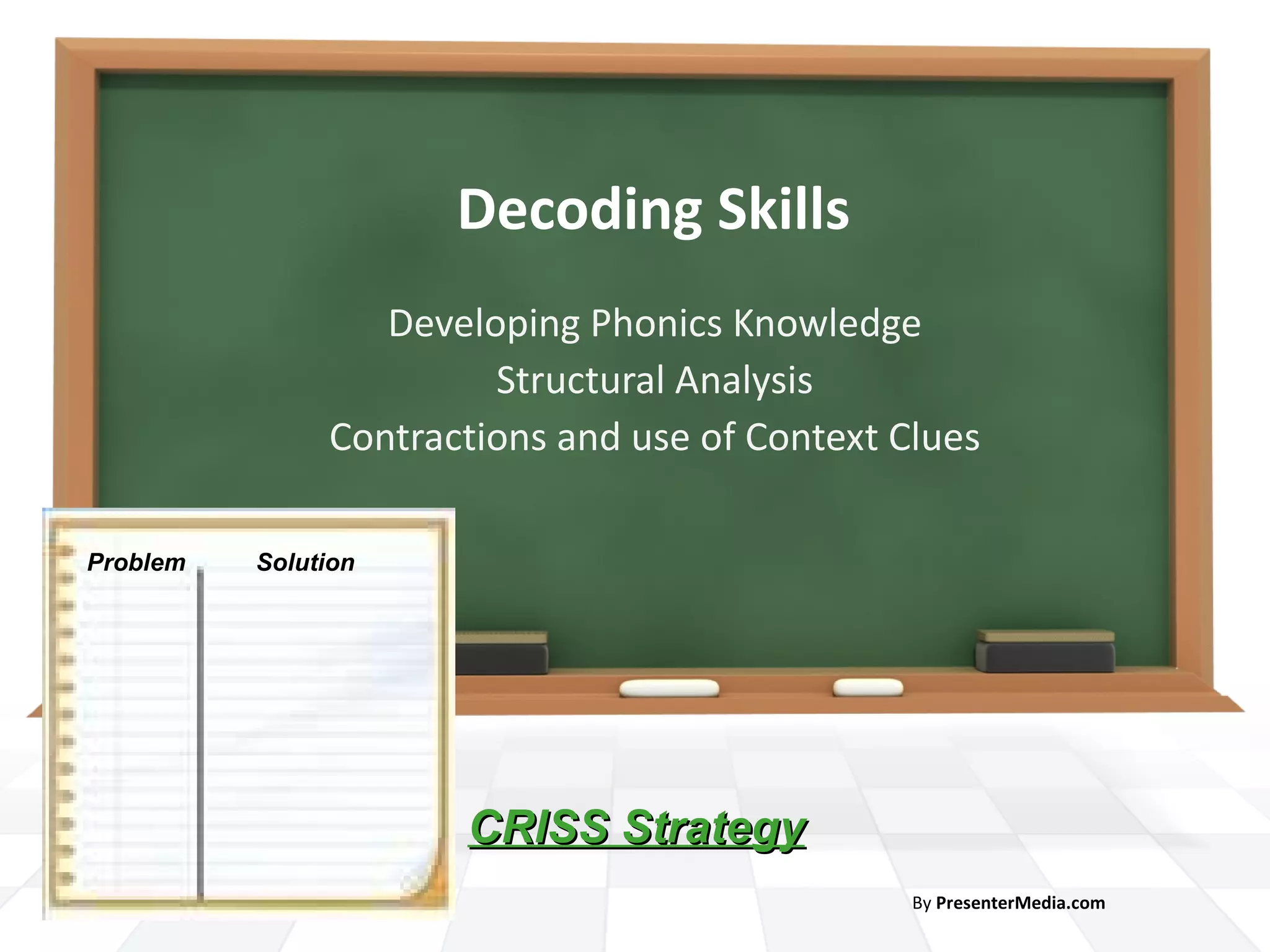 Decoding Skills | PPT