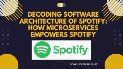 Decoding Software Architecture Of Spotify How Microservices Empowers ...