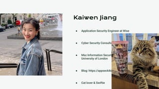 Decoding Software Composition Analysis (SCA) - Unveiling Pain Points in SCA - Kaiwen Jiang.pdf