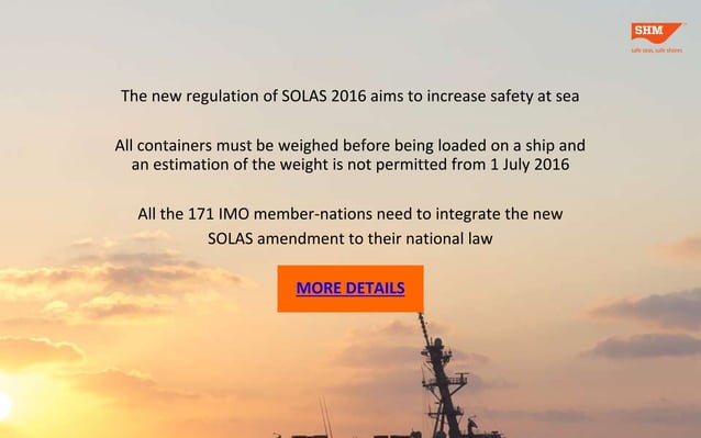 Decoding SOLAS (Safety of Life at Sea) by SHM Shipcare | PPTX