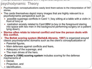 Decoding tat 1 Murray's tat concept | PPTX