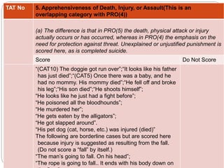 Decoding tat 11 the defense mechanism manual part 2 (projection) | PPTX