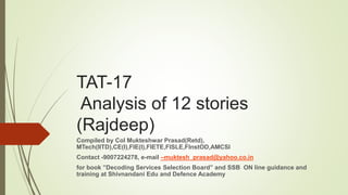 Decoding tat 17 analysis | PPTX