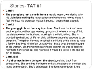 Decoding tat 7 tat interpretation based on scors | PPT