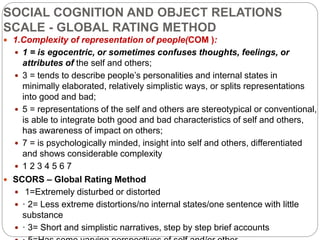 Decoding tat 7 tat interpretation based on scors | PPT