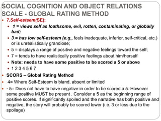 Decoding tat 7 tat interpretation based on scors | PPT