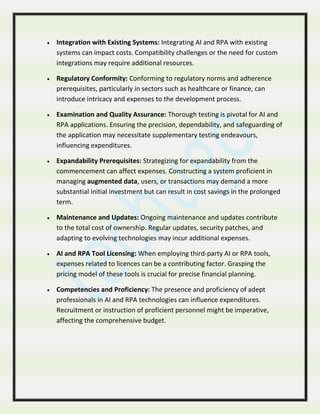 Decoding the Dynamics: Is RPA a part of AI? | PDF