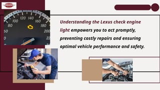 Decoding the Lexus Check Engine Light What It Really Means | PPT