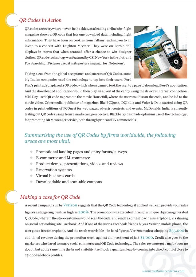 QR Codes: Transforming Consumer-Brand Interactions | PDF