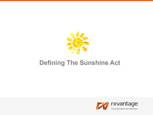 Decoding the Sunshine Act - What Exactly are Manufacturers Reporting ...