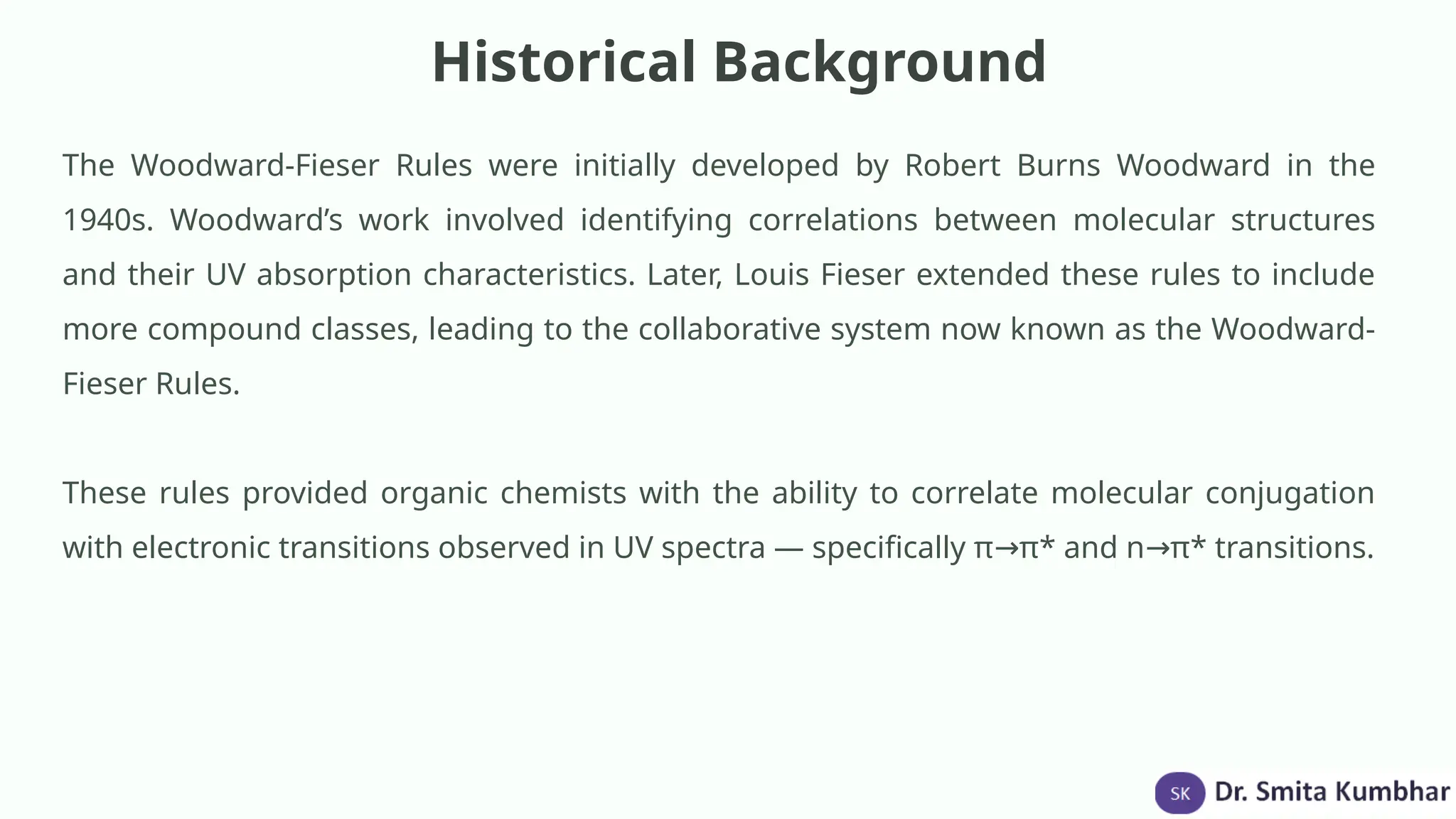 Decoding the Woodward-Fieser Rules A Comprehensive Guide to UV-Visible ...