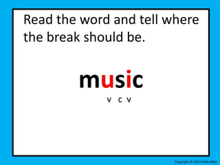 Decoding VCV unit 1 lesson 1 | PPTX