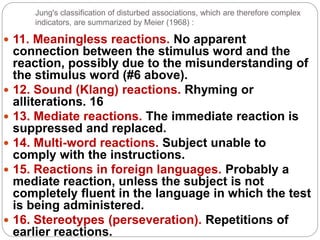 Decoding word association 2 jung wat and its relevance | PPTX