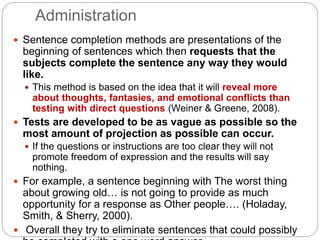Decoding word association 3 - sentence completion test | PPT