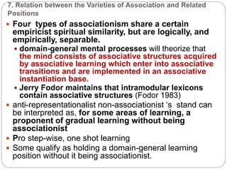 Decoding word association 6 - Associationism | PPTX