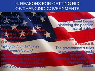 THE DECLARATION OF INDEPENDENCE | PPT