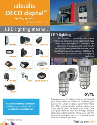 DECO Lighting: Leading Manufacturer of Commercial & Industrial LED ...