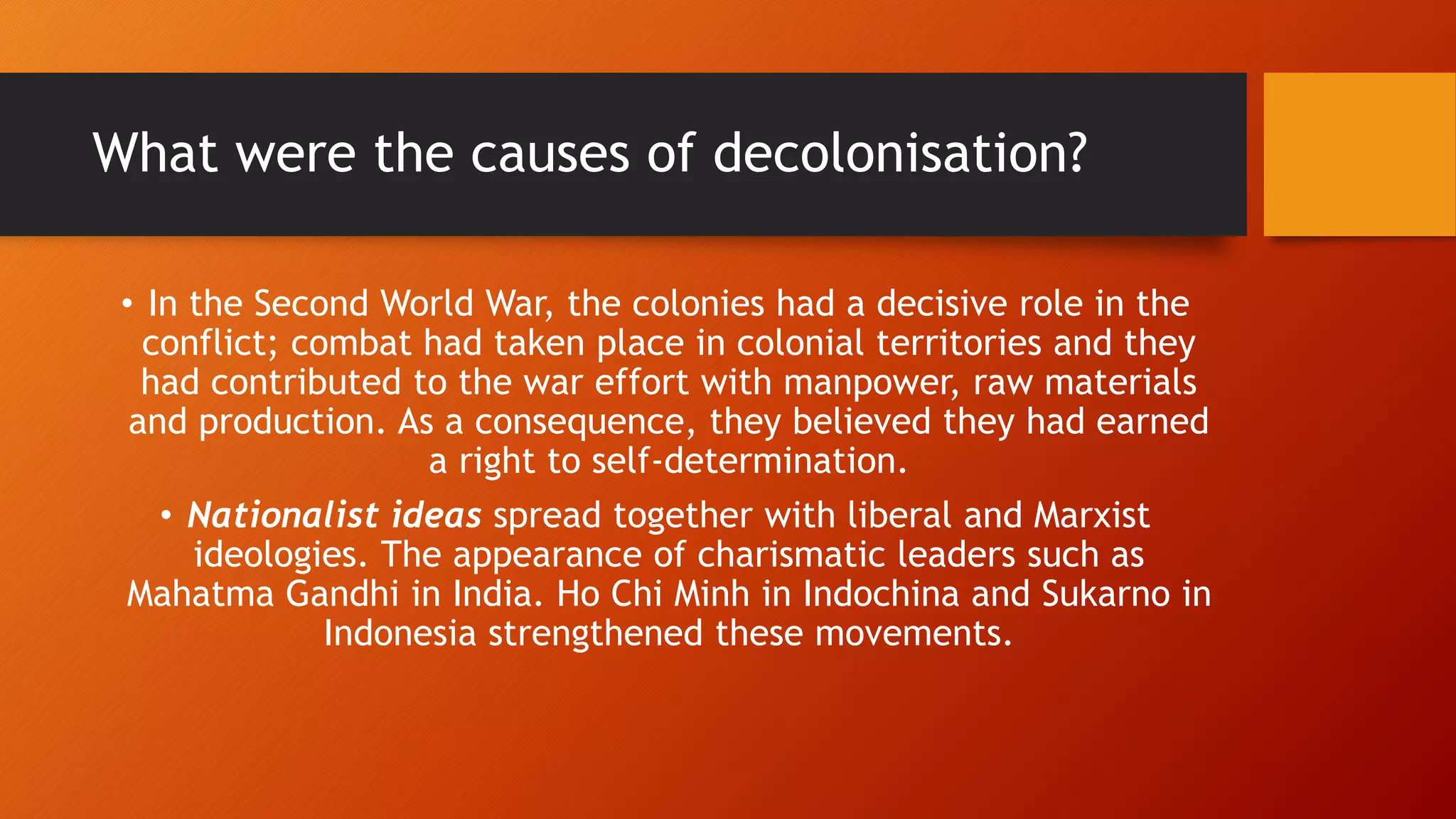 Decolonisation | PPTX