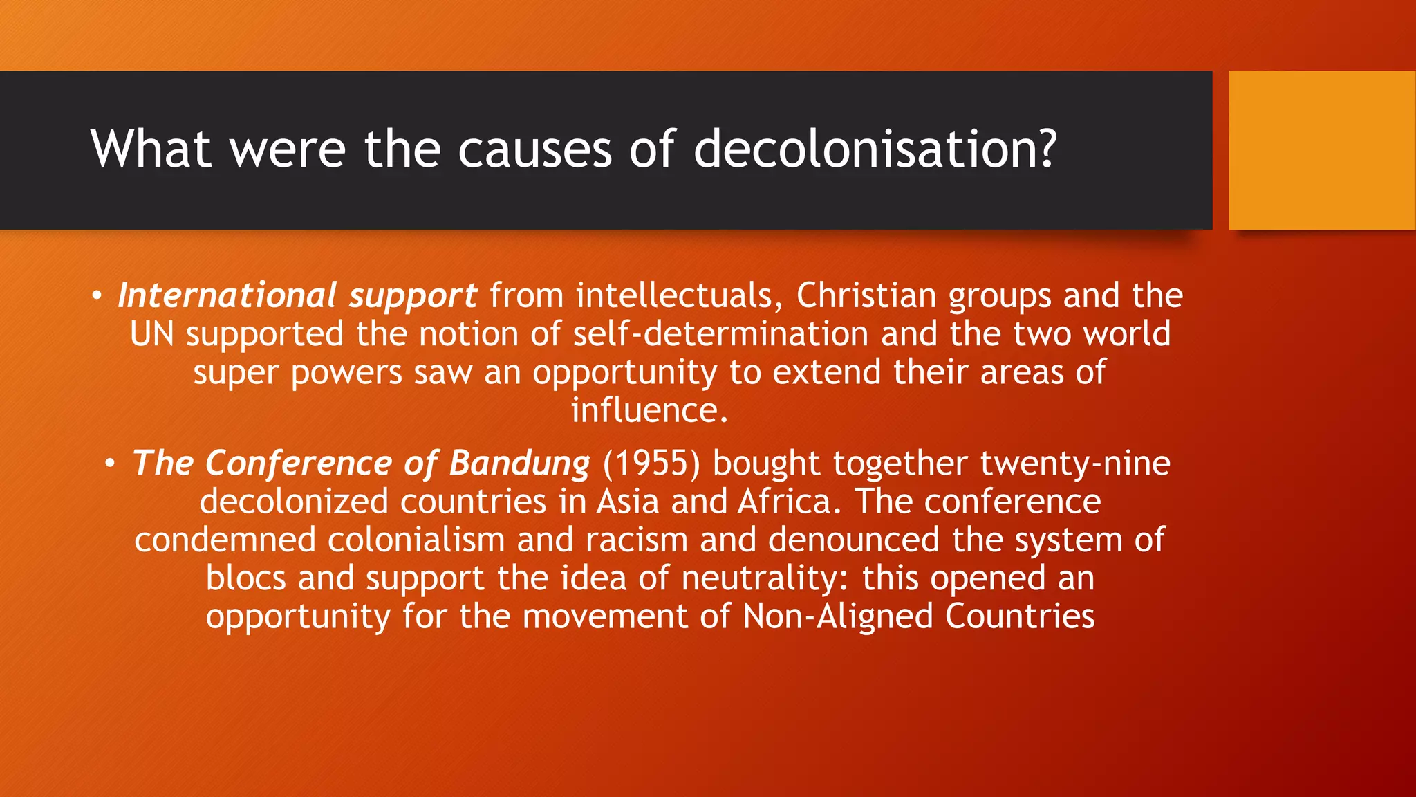 Decolonisation | PPTX