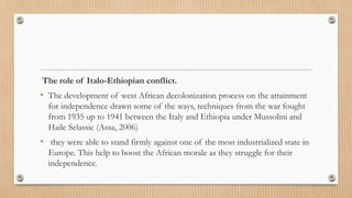 Decolonisation process | PPTX