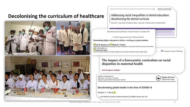 Decolonising gloobal health_MH _slides.pptx | Diseases and Conditions ...