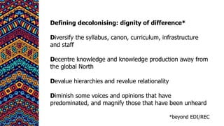 Decolonising Research Ethics | PPT