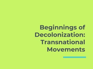 Decolonization -powerpoint over yap yap yap | PPT
