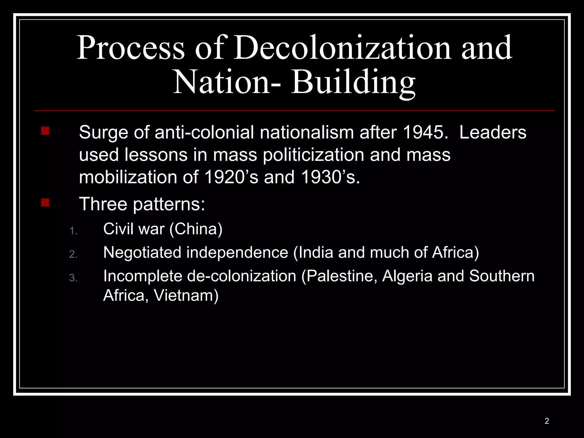 Decolonization | PPT
