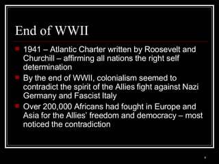 Decolonization | PPT