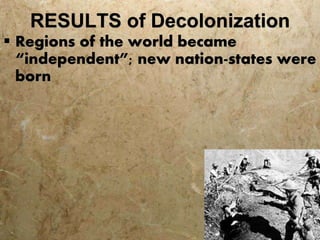 Decolonization africa, asia, the middle east | PPTX