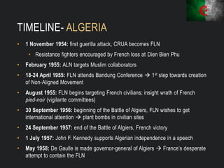 Decolonization: Kenya and Algeria | PPTX