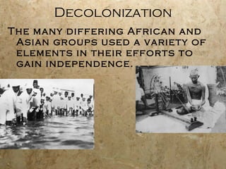 Decolonization in africa | PPT