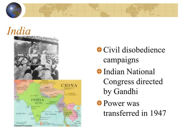Decolonization process.ppt | War and Conflicts