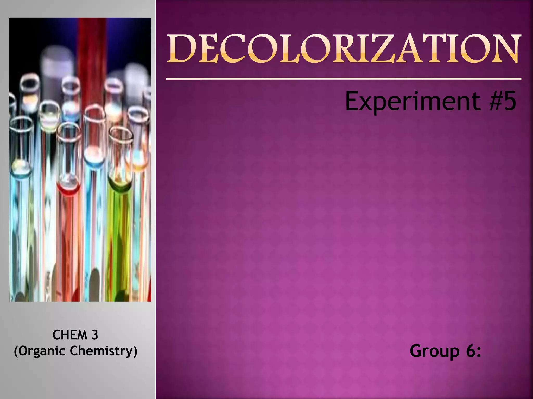 Decolorization | PPTX