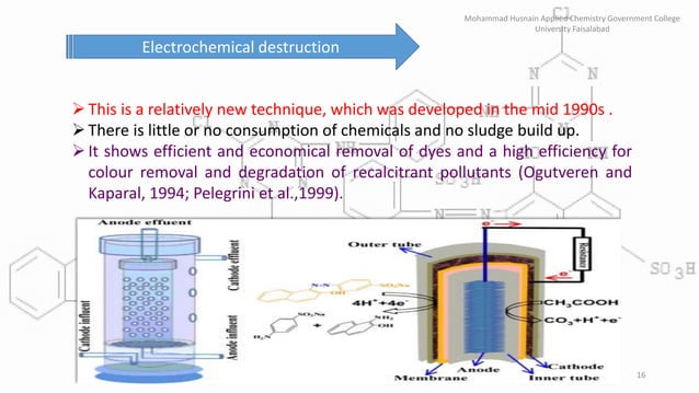 Decolourization of textile waste water and dye effluent | PDF ...
