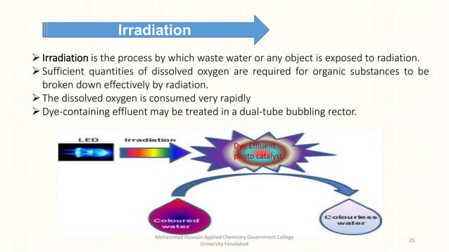 Decolourization of textile waste water and dye effluent | PDF ...