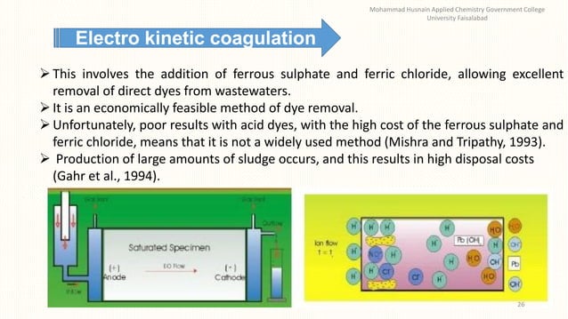 Decolourization of textile waste water and dye effluent | PDF ...